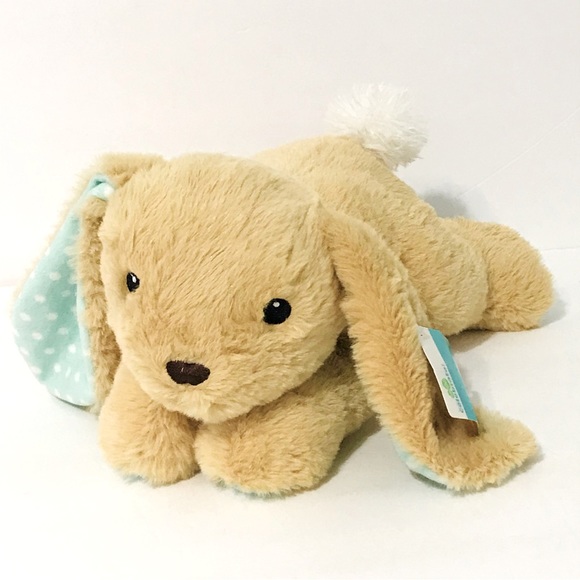 Dan Dee | Toys | Dandee Honey Bunny Rabbit Plush Beige Polka Dot Feet Ears Green Teal 3 Walmart ...